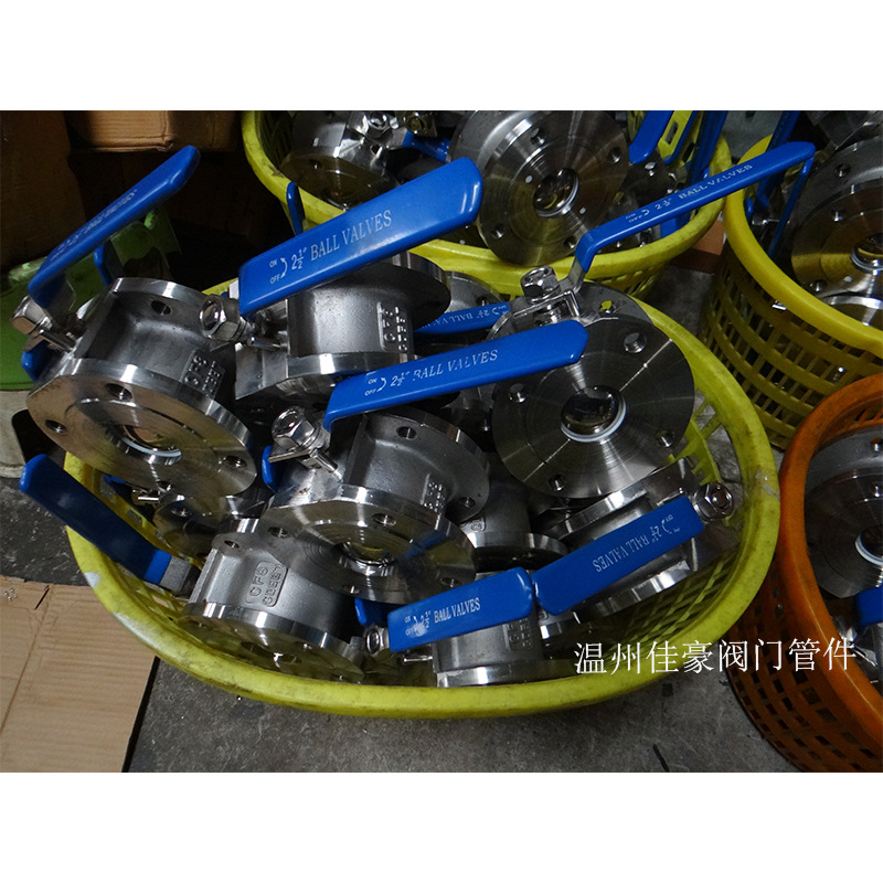 佳豪Q71F-16P Q71F-25P 304SS不锈钢对夹式意大利超薄型法兰球阀-阿里巴巴