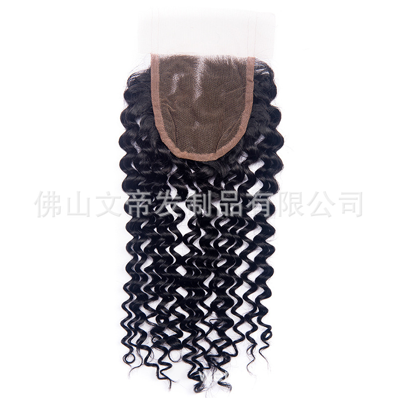 跨境热销真发巴西发真人发hair中长款蕾丝发块4x4假发厂家批发 阿里巴巴