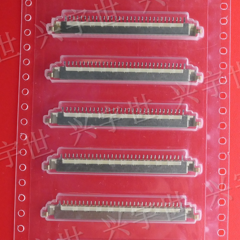 187114-30091-3 1.0mm间距30针+2原装连接器LVDS液晶屏座-阿里巴巴