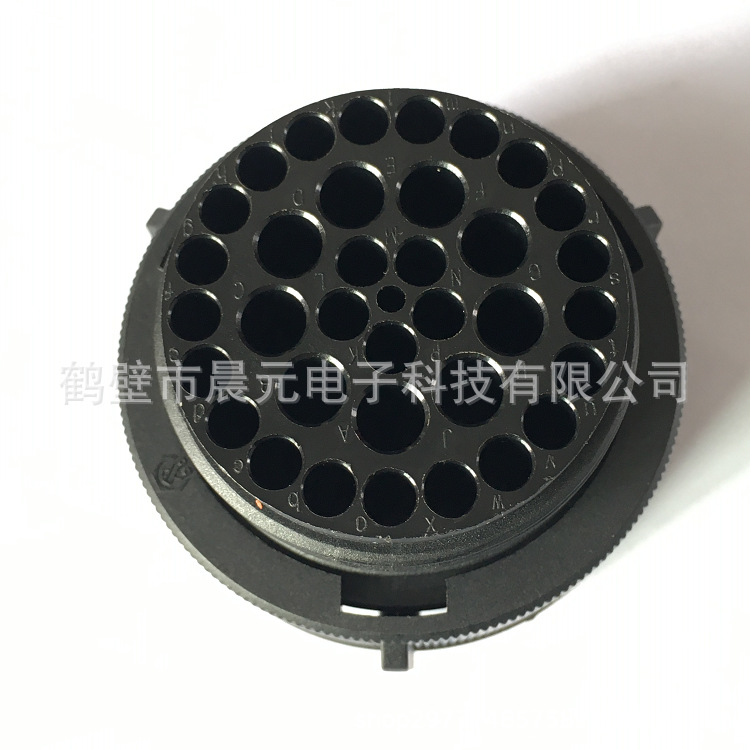 汽车线束35孔ECU国产 7811222重卡圆柱混合护套连接器接插件插头-阿里巴巴