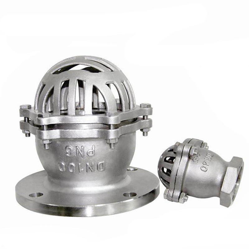 泉州质启H42W-6P/16P不锈钢底阀 法兰式吸水阀 304升降式水泵底阀-阿里巴巴