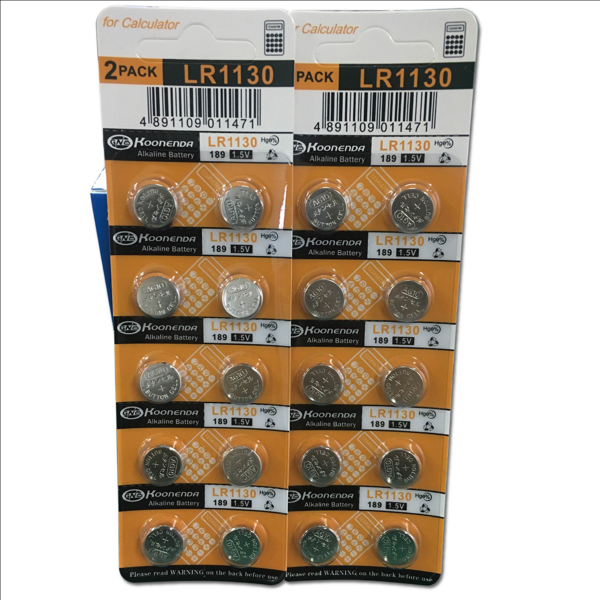 高能达 LR1130 AG10 LR54 389A 189 L1131 1.55V纽扣电池电子-阿里巴巴