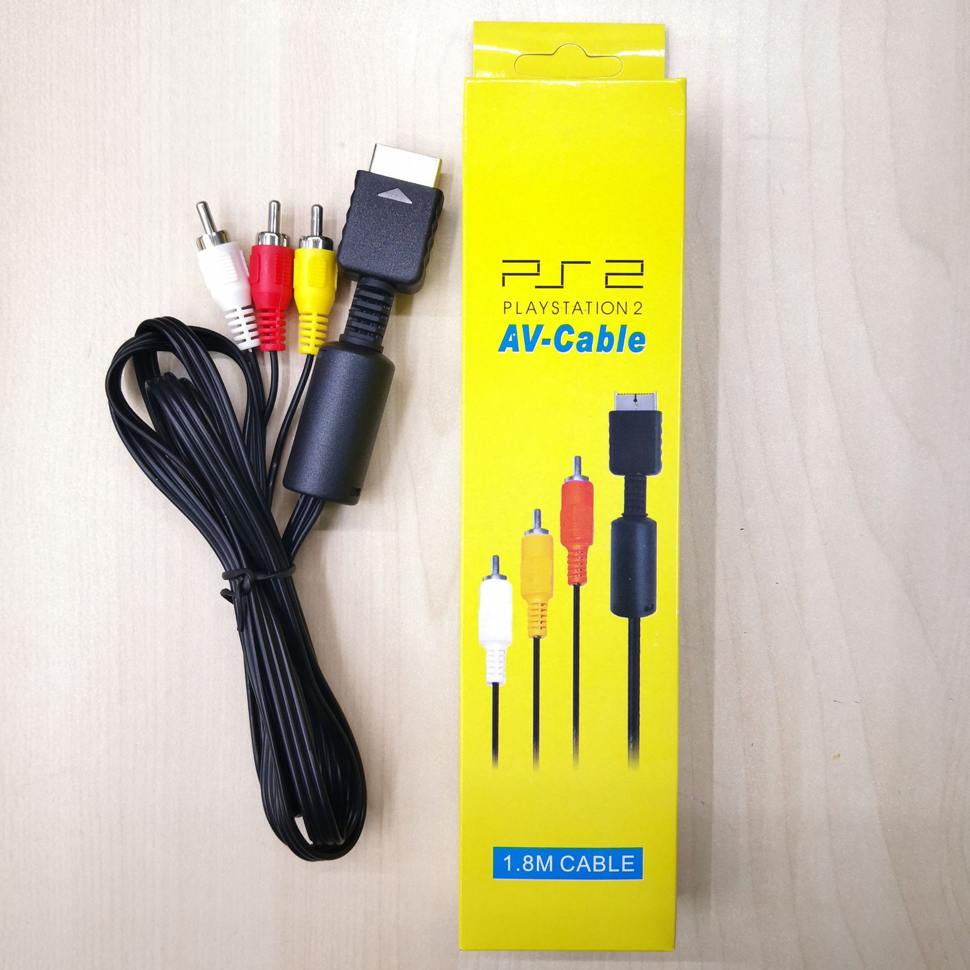 PS2AV线 ps2 av高清线视频线 PS2/PS3主机RGB线 PS2AV线 跨境专供-阿里巴巴