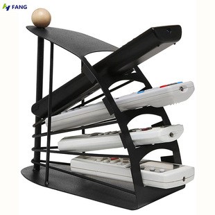 Remote control storage rack 四格遥控器收纳架铁艺遥控架 跨境-阿里巴巴