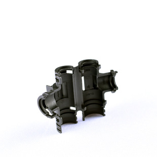 9806130 耐老化PA66 材质 波纹管T形三通卡扣 10-7.5-7.5-阿里巴巴