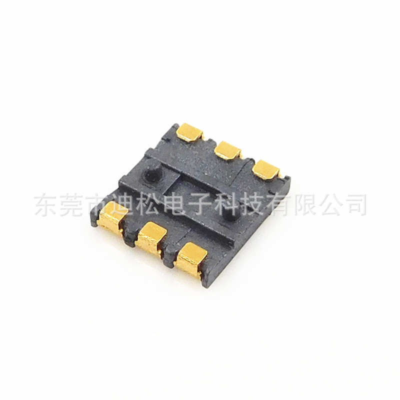 镀金3P电池连接器间距2.0PH高度1.27H电池座母座BC-0-305触点-阿里巴巴
