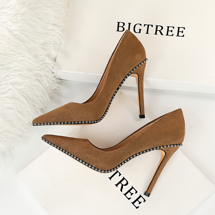 Big Tree Super High Heel Thin Women'S Single Shoes - ShopShipShake