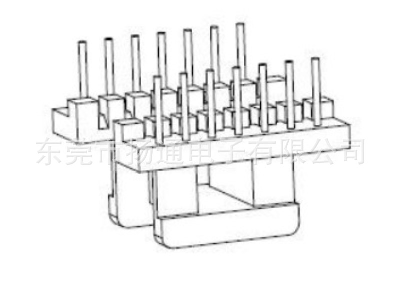EE19电木骨架EI19高频骨架卧式骨架7-7-阿里巴巴