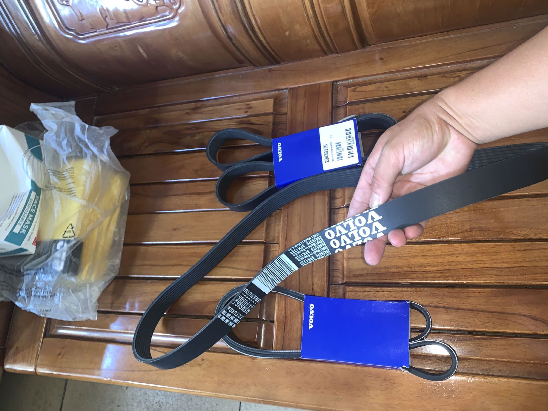 供应沃尔沃TAD1642GE柴油发电机组充电机皮带20430376-阿里巴巴