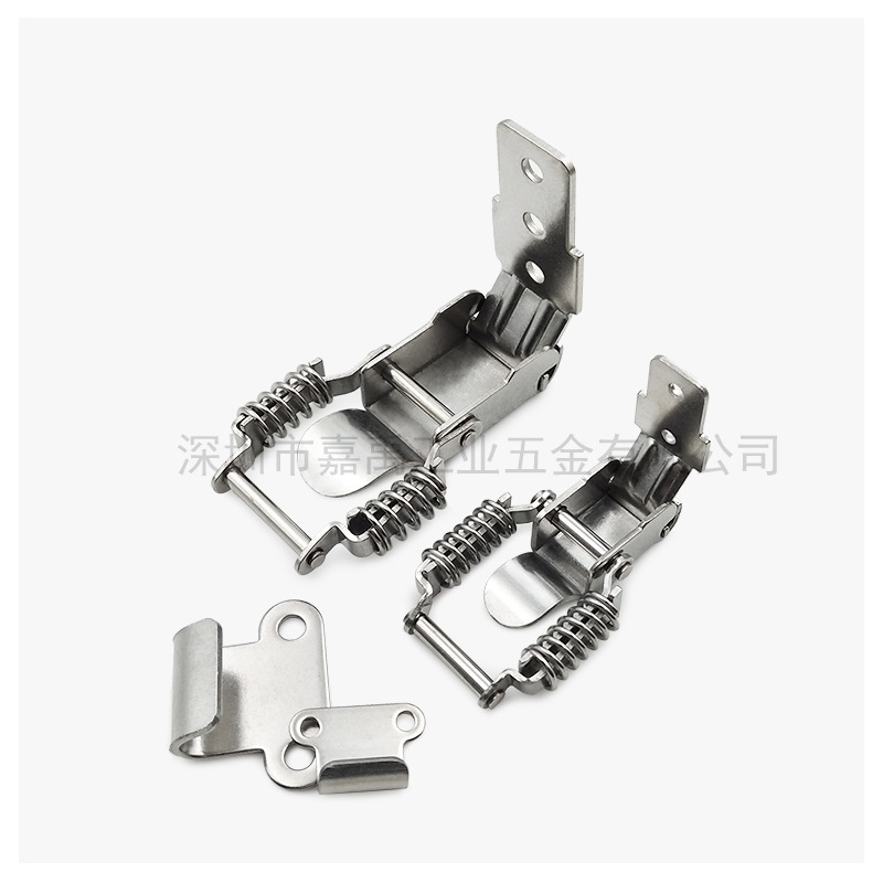 不锈钢304弹簧搭扣 紧迫式搭扣锁 PKBS1/2弹簧卡扣-阿里巴巴
