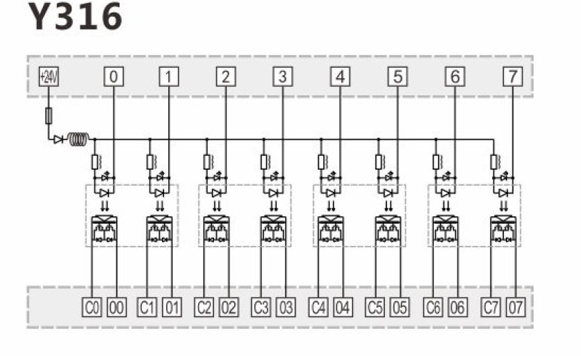 胜蓝SIRON调温恒温数控系统光耦隔离型8位直流固态继电器模块Y316-阿里巴巴