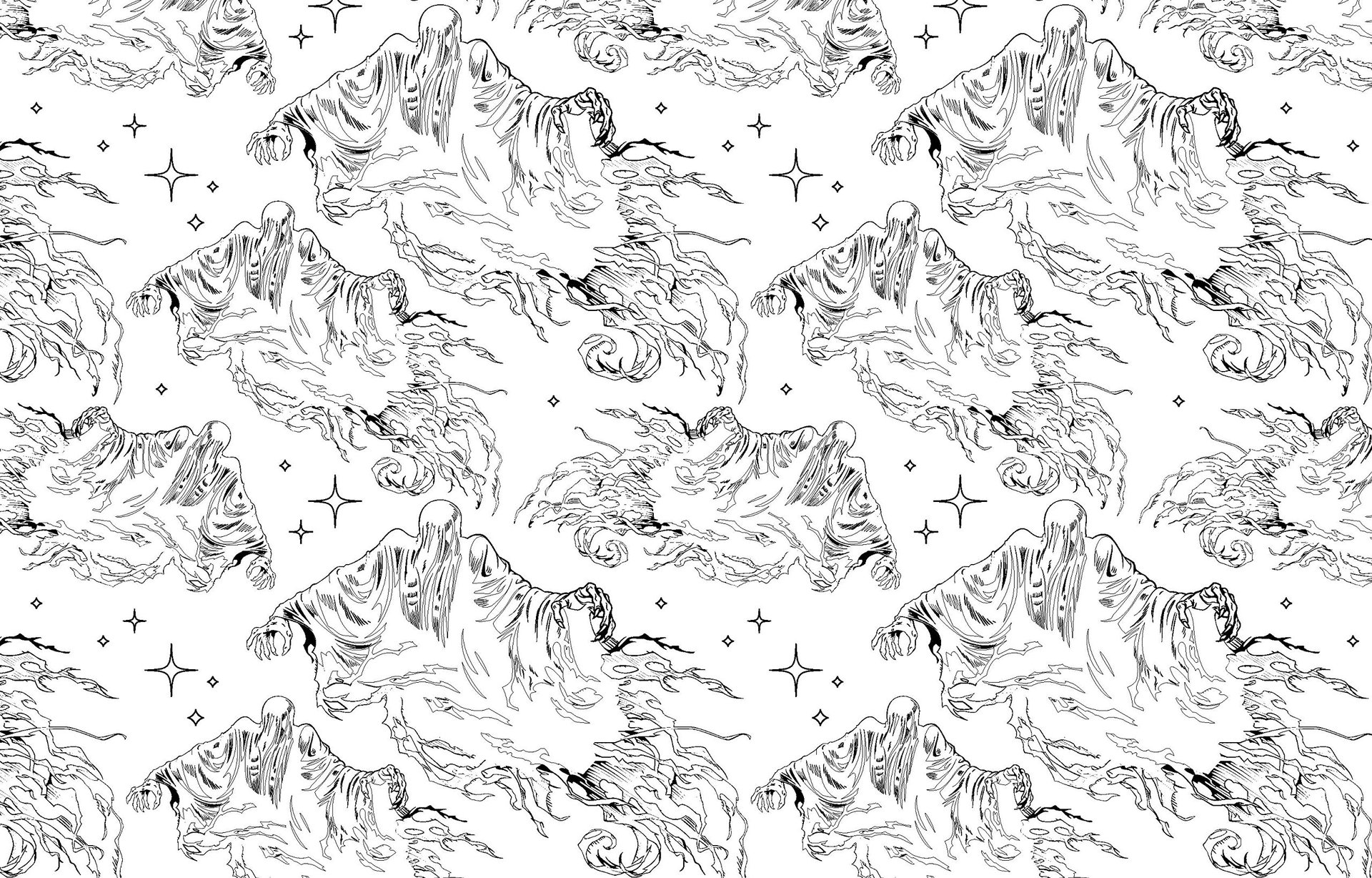 英文版harry potter哈利波特涂色书成人减压解压填色书涂鸦绘画本-阿里巴巴