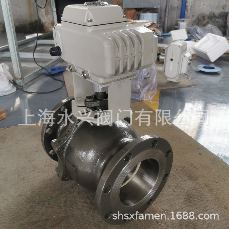Q941H-16C法兰硬密封电动球阀 铸钢电动球阀 不锈钢电动球阀-阿里巴巴