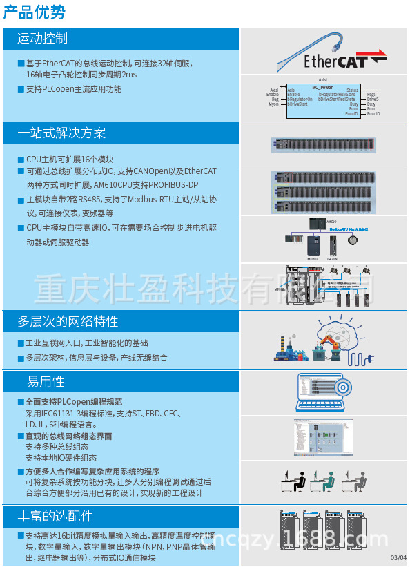AM600-CPU1608TP 汇川运动控制型PLC-阿里巴巴