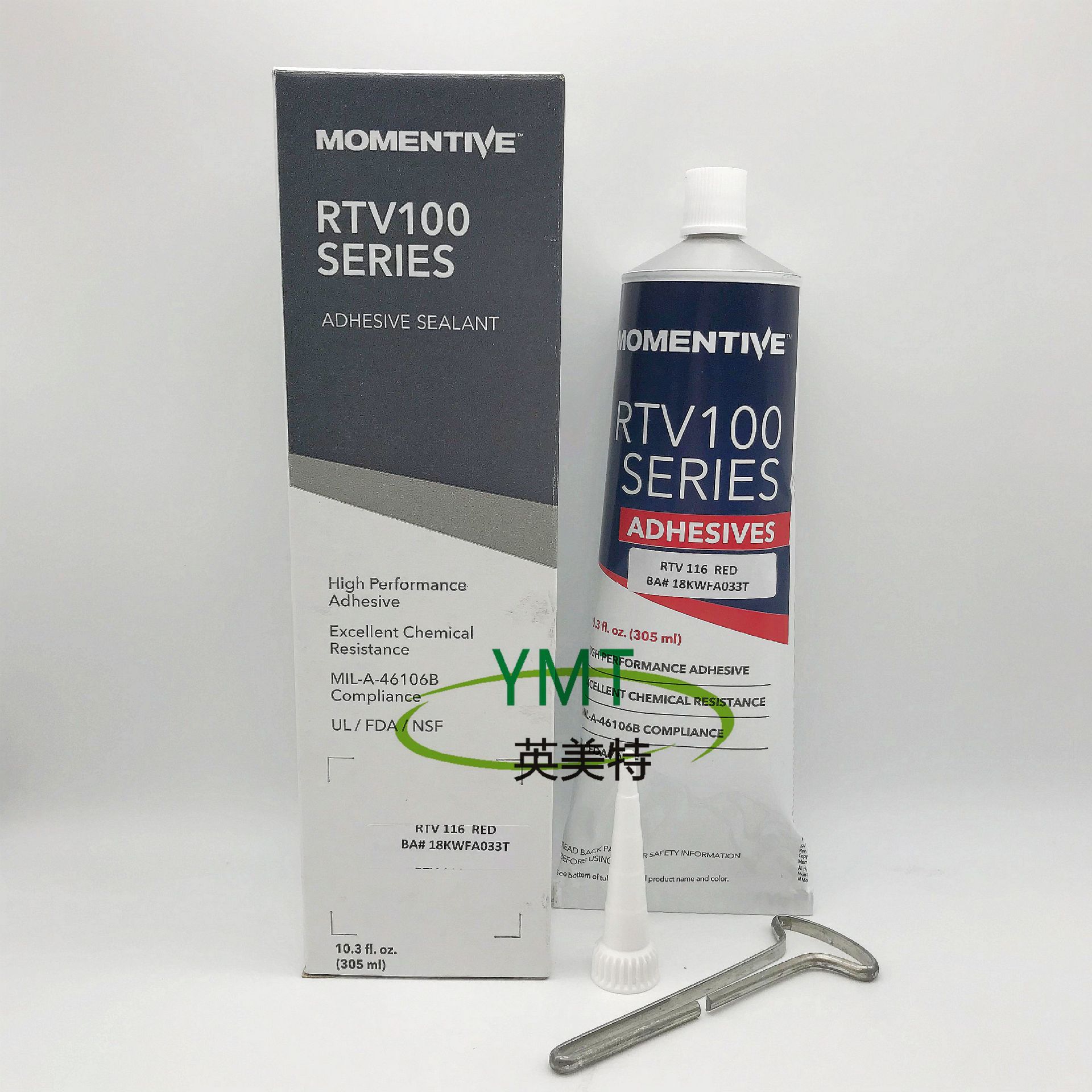 MOMENTIVE迈图RTV116食品级硅胶UL FDA NSF认证耐高温红胶305ML-阿里巴巴