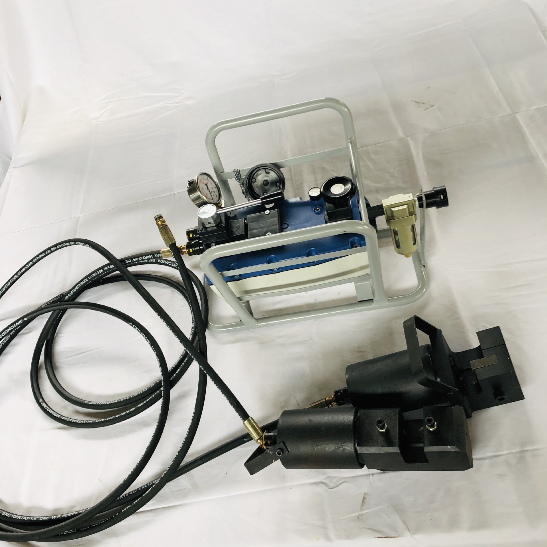 指针式钢绞线张拉机 煤矿巷道用退锚器 MQ15气动锚索张拉机具-阿里巴巴