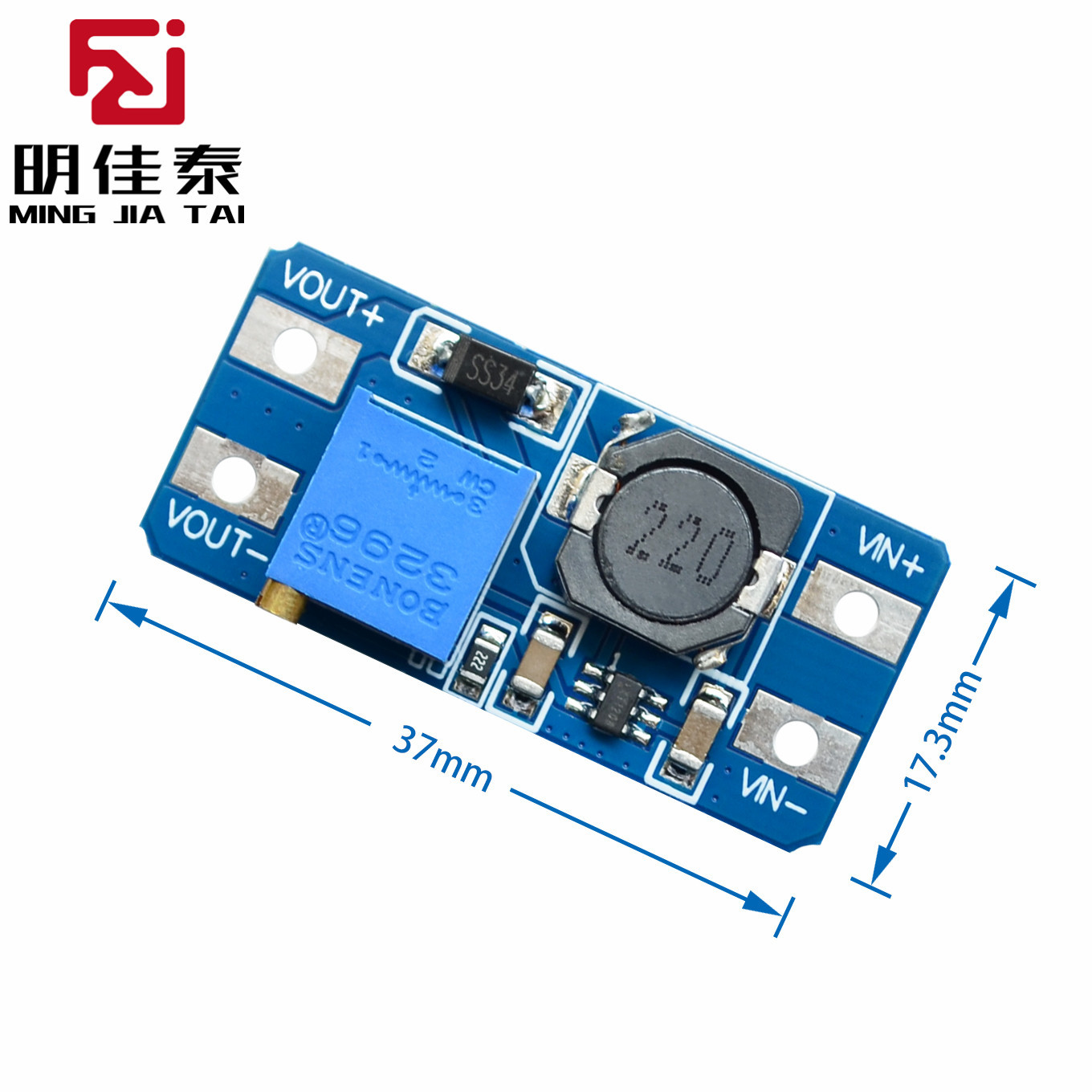 MT3608 2a升压板 DCDC升压模块-阿里巴巴