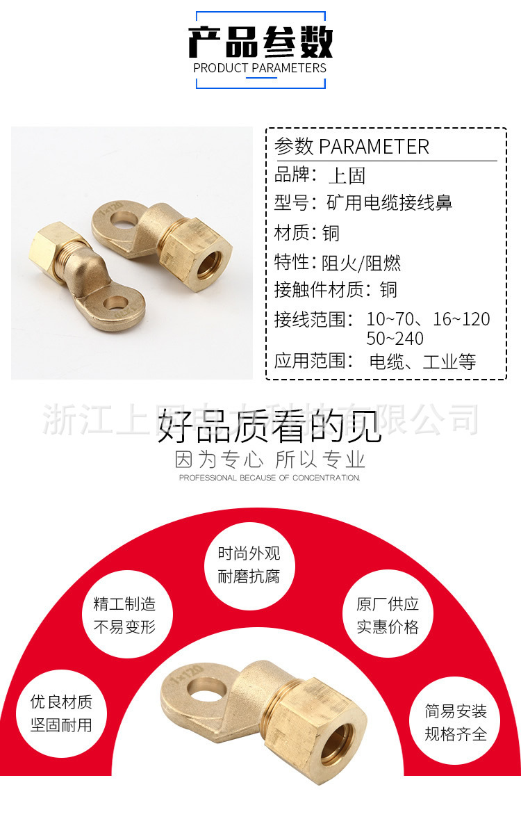 厂销BTTZ矿物质电缆接线端子专用铜鼻 BTTVZ/NGA-BTLY 优惠-阿里巴巴