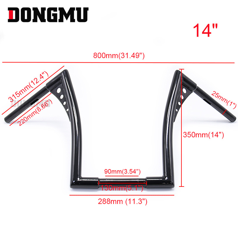 哈雷车把改装龙头把 10 "/12"/14 "/16" 883 883n 883XL 1200软尾-阿里巴巴