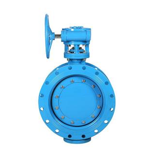 广越海阀门厂家直供专业维修双偏心法兰蝶阀D342X-10Q/16Q-阿里巴巴