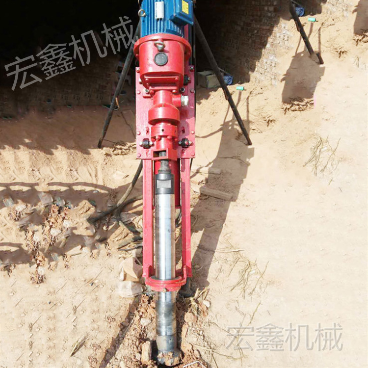 KQD-100潜孔钻机 气动边坡打孔潜孔钻机 支架式隧道凿岩潜孔钻机-阿里巴巴