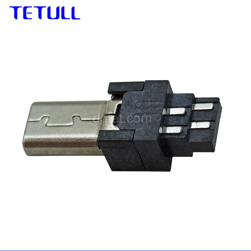 USB插头mini 8p插头mini usb 8Pin公头焊线式USB公头线端子连接器-阿里巴巴