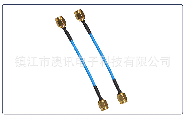 SMA-JB2 接RG405线 射频同轴转接线 SMA弯式公头转SMA直式公头-阿里巴巴