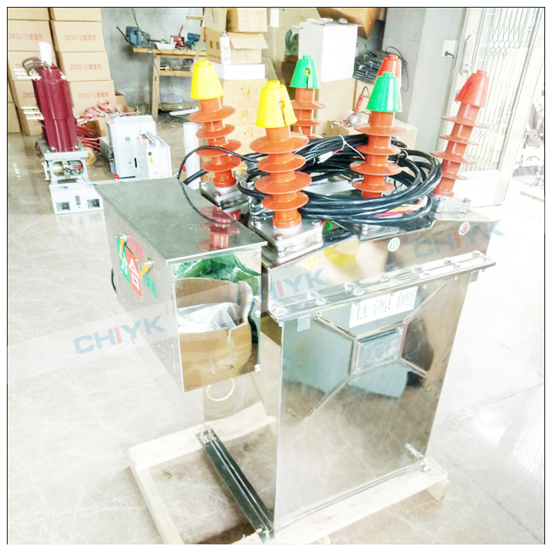 真空断路器带计量表箱ZW8-12户外高压真空断路器10kV高筒型预付费-阿里巴巴