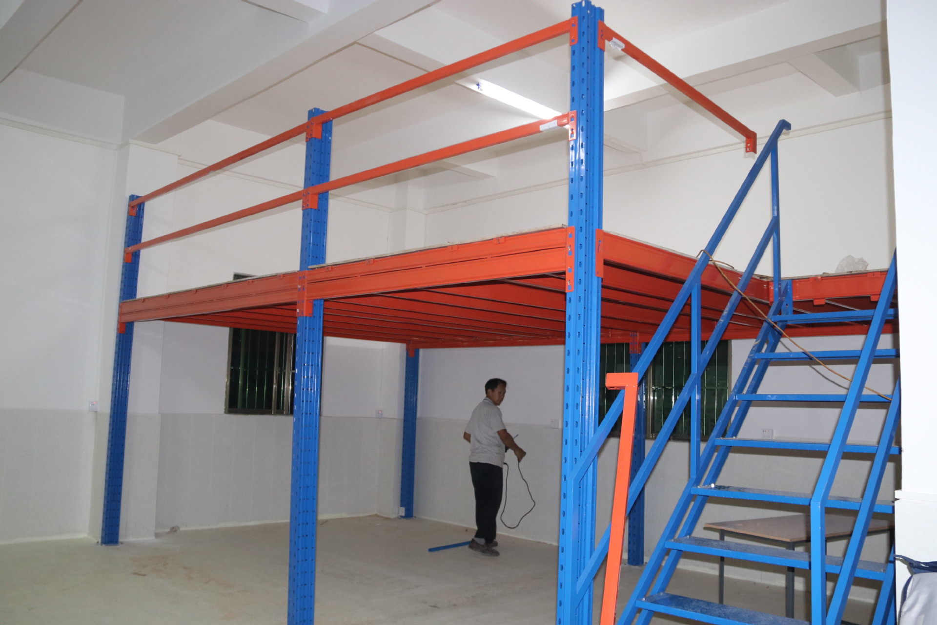 阁楼货架工厂搭建全国阁楼平台现货仓库二层隔层重型仓储货架阁楼-阿里巴巴