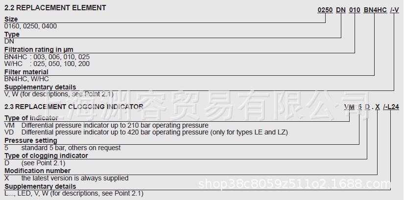 HYDAC贺德克FLND双筒管路W过滤器FLN BN/HC 250 D K 10 A 1.1高压-阿里巴巴