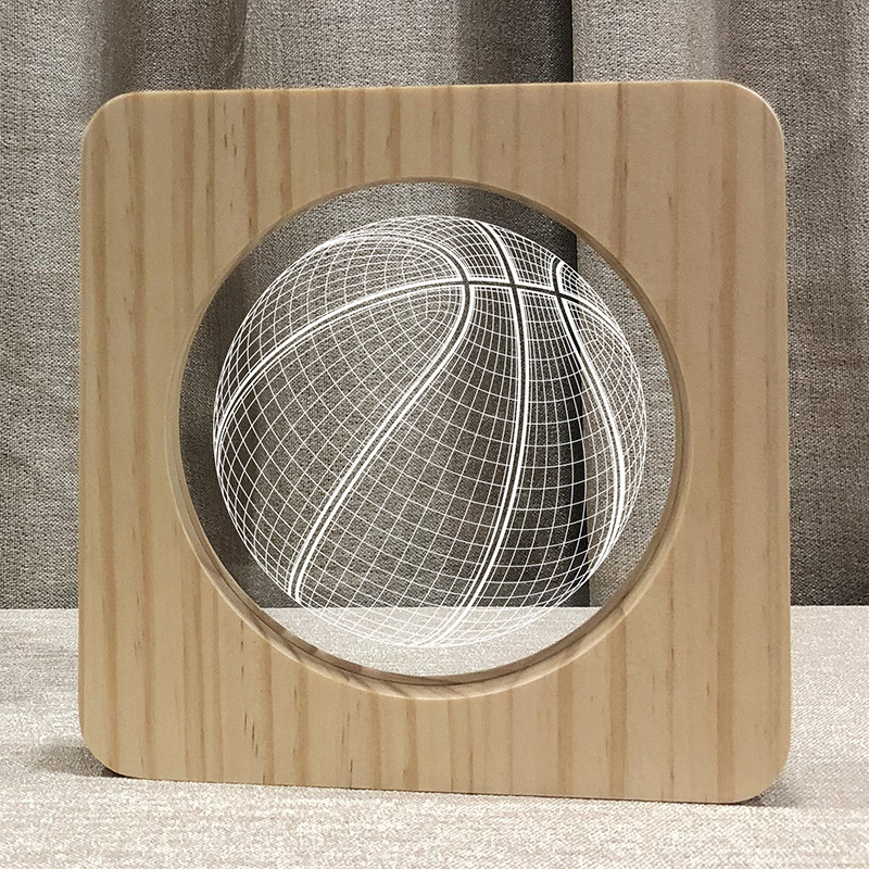 篮球木头亚克力小夜灯亚马逊爆款 创意新款电子产品 FS-A2931W采购价格、怎么样、行情市场-CCEE选品中心