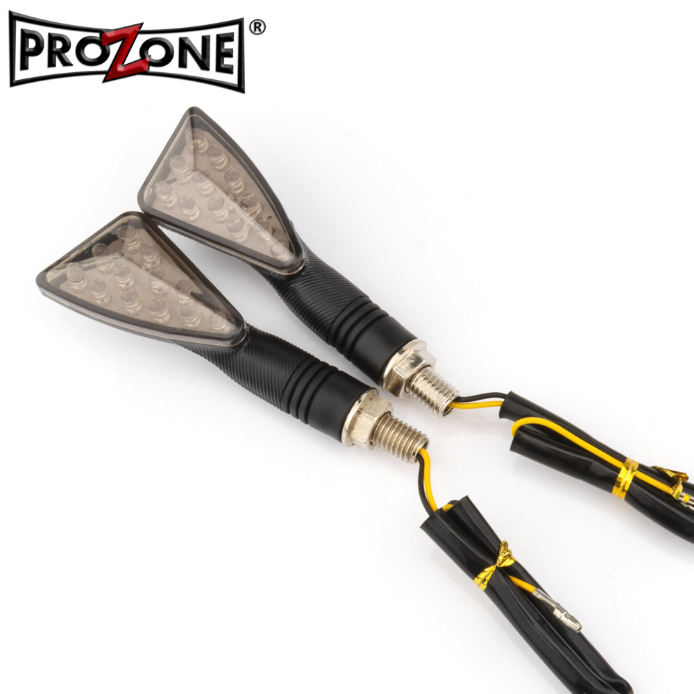 PROZONE 跨境热销摩托车配件 改装通用锐角三角形LED转向信号灯-阿里巴巴