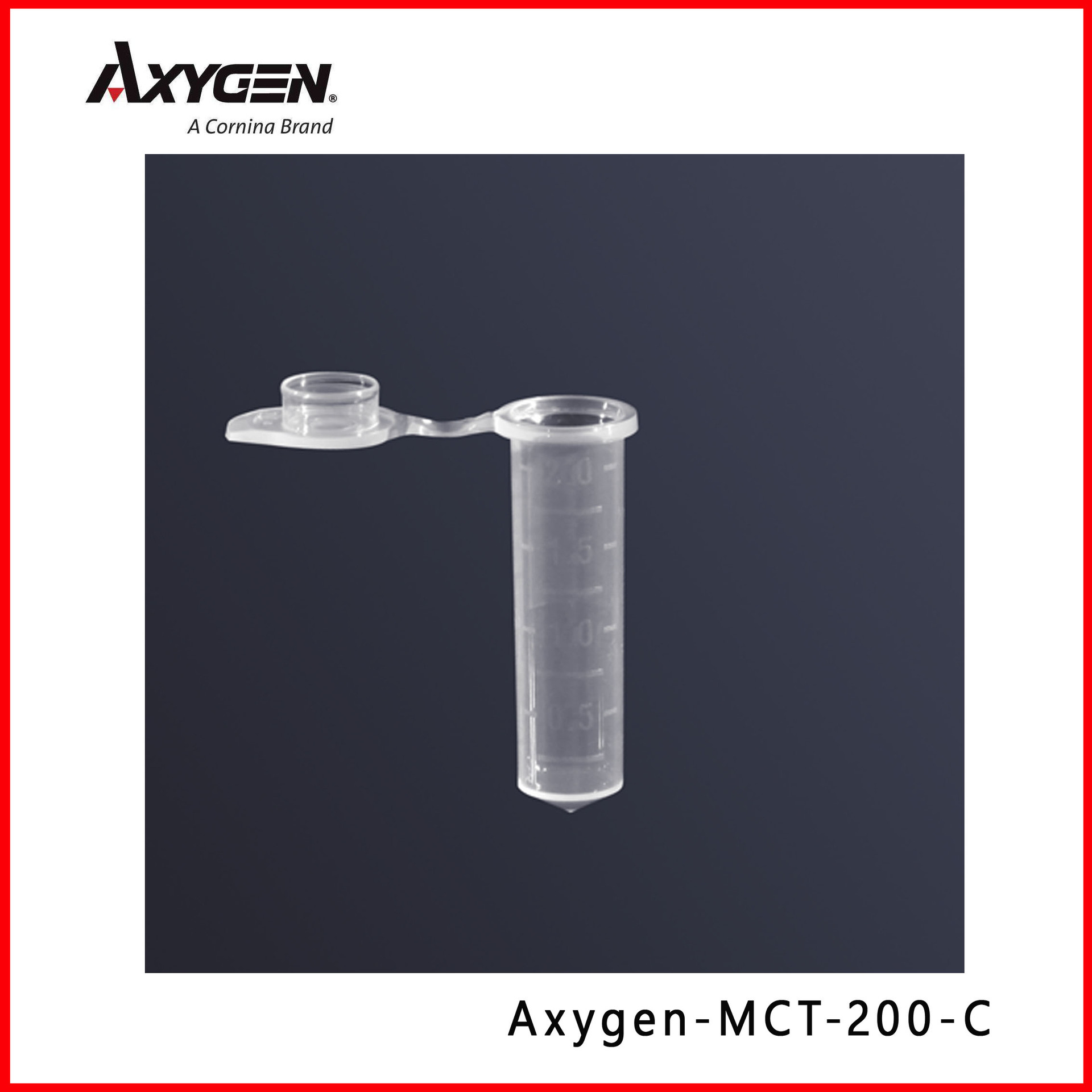 爱思进Axygen MCT-200-C 2.0ml离心管 500/包，10包/箱-阿里巴巴