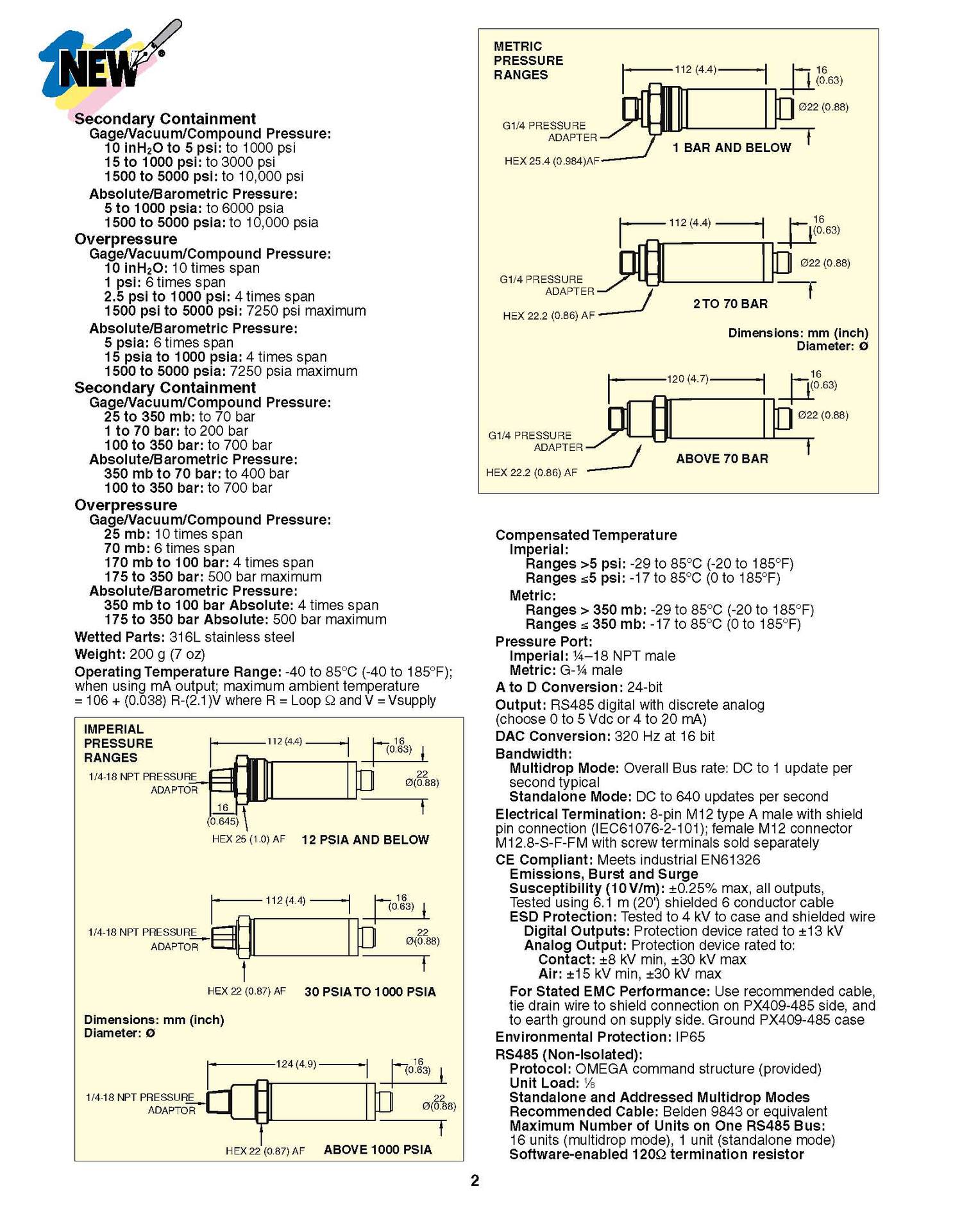 美国RS485通讯输出压力传感器PX459-2.5KG_3.5KG_5.0KG485-5V_I-阿里巴巴