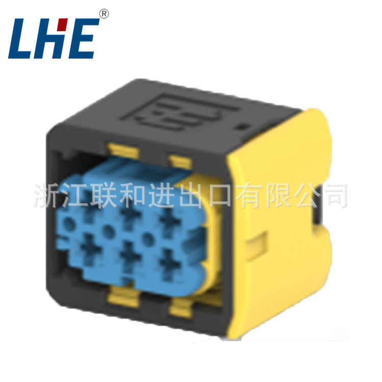 4-1418437-1 6路蓝芯 HDSCS面板安装防水母端 大功率承载插件-阿里巴巴