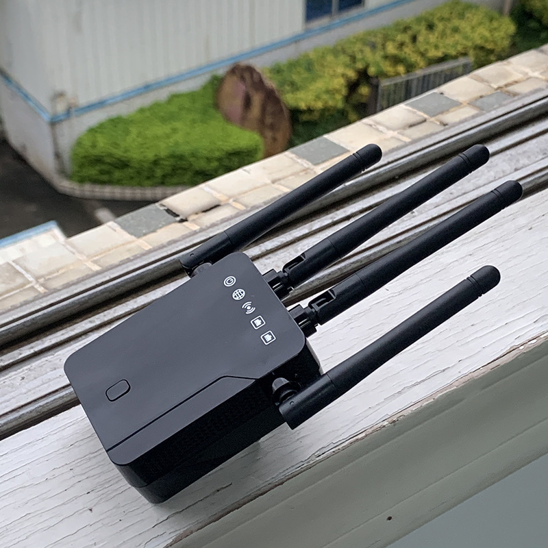 新品1200M中继器双频wifi信号放大器Repeater扩展器AP增强器11Ac-阿里巴巴