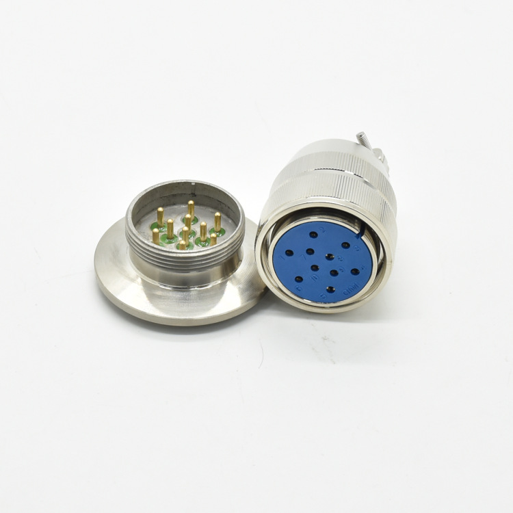 卡箍式玻璃烧结连接器气密性接头MX33-10P密封设备航空插头-阿里巴巴