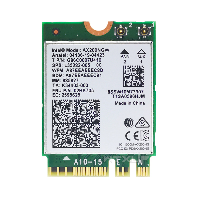 全新AX200NGW WIFI6 5G双频 AX3000M M2内置千兆无线网卡 5.1蓝牙-阿里巴巴