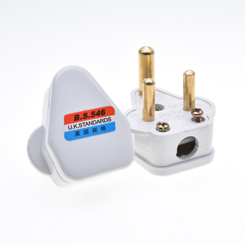 三3圆5A15A大小南非插头不碎插头接线插头三圆插头BS546电源插头-阿里巴巴