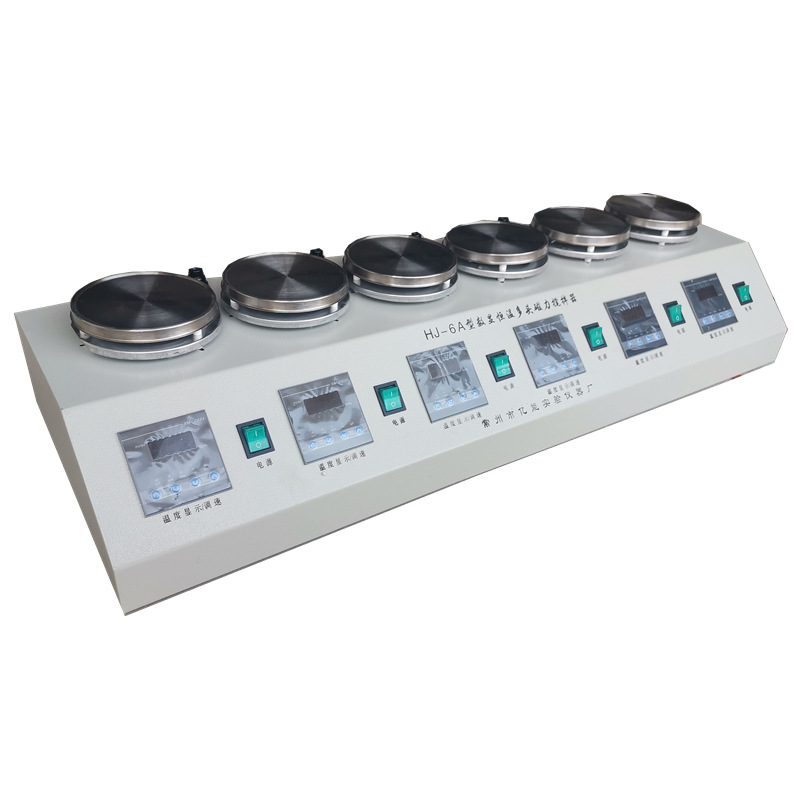 数显多头磁力加热搅拌器HJ-6A磁力搅拌器厂家直销 多头磁力-阿里巴巴