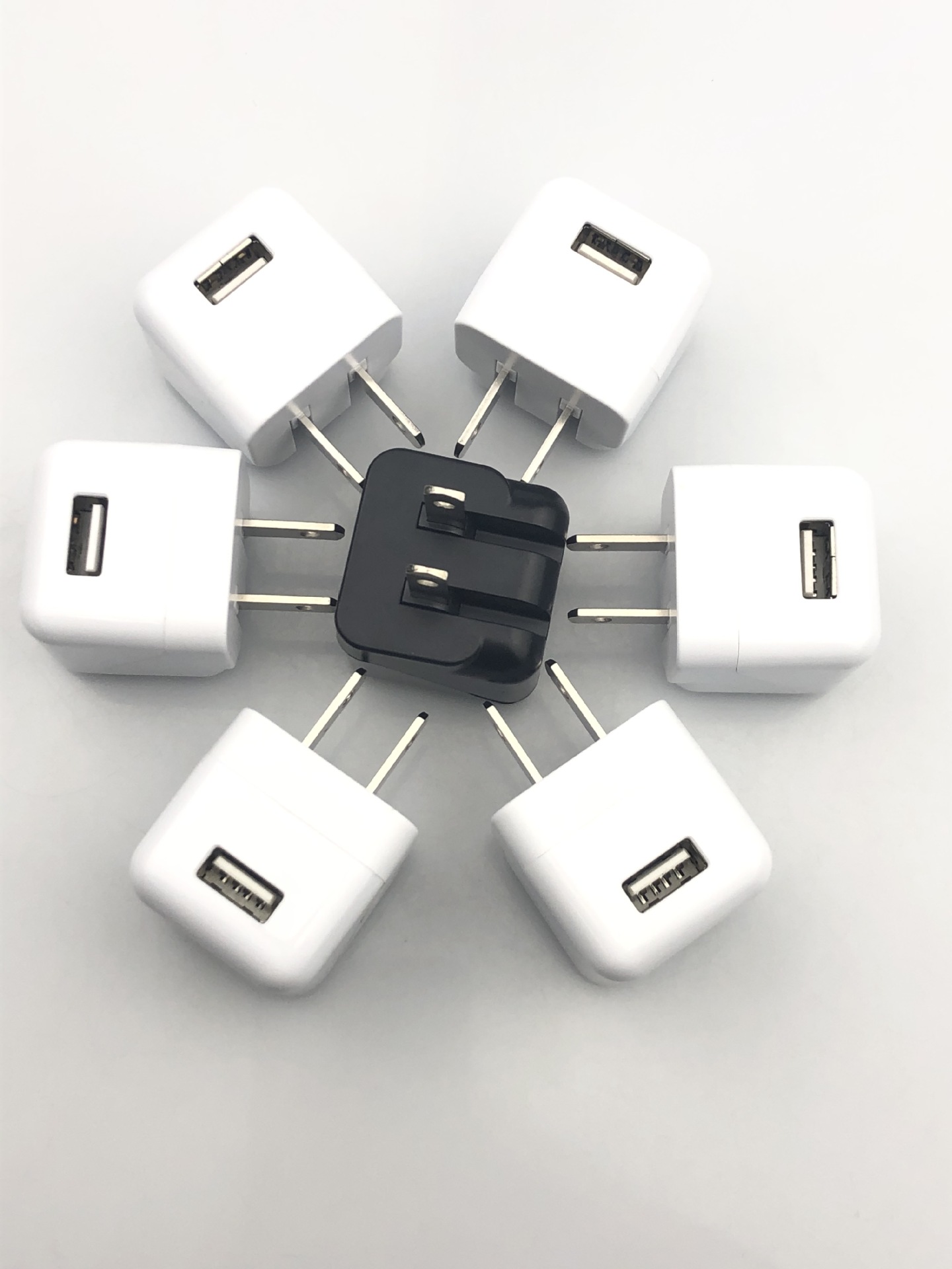 骰子出口工厂充电器USB墙充插头USB旅行充电器ETL认证折叠脚充头-阿里巴巴