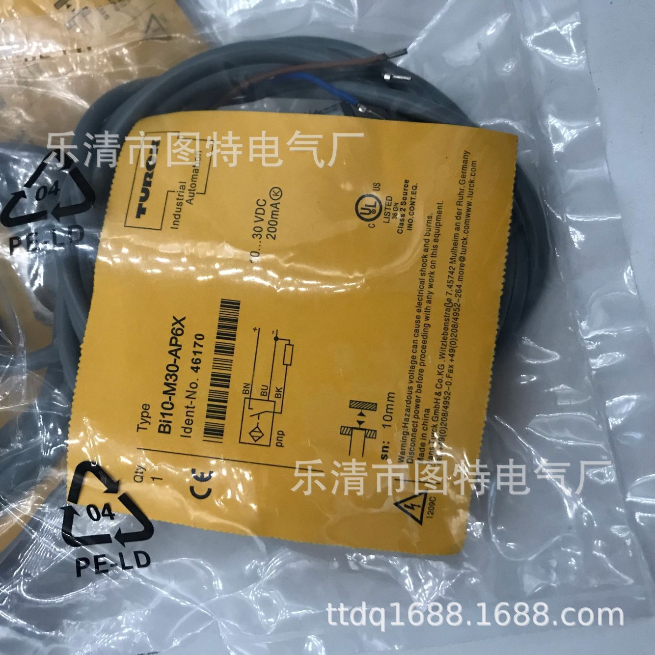 销售TURCK图尔克传感器BI10-G30SK-AP6X BI10-M30-AP6X实图拍摄-阿里巴巴