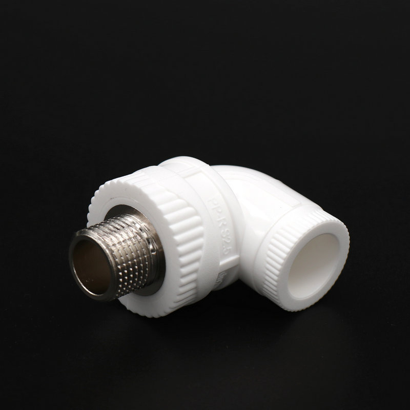 白色PPR外丝弯头 PPR外螺纹弯头 家装PPR90°外牙弯头管件-阿里巴巴