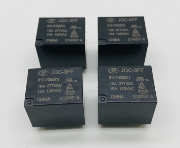 宏发继电器HF3FF-005-1HS JQC-3FF-012-1HS(551)常开4脚T73现货-阿里巴巴