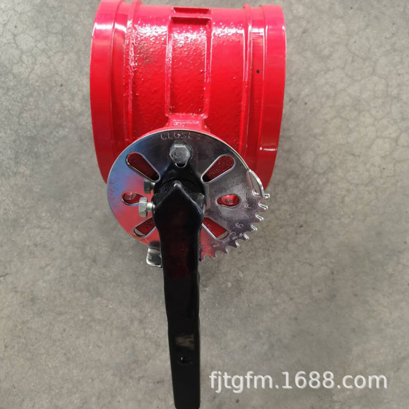 D81X-16Q手柄对夹沟槽蝶阀消防卡箍式蝶阀手柄开关蝶阀10-阿里巴巴