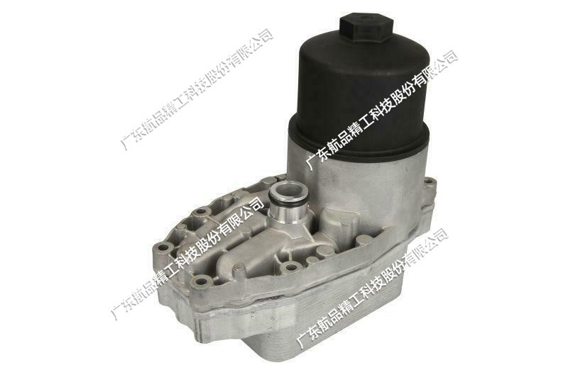 适用雪铁龙捷豹路虎机油滤清器座总成带油冷 LR040738 LR061969-阿里巴巴