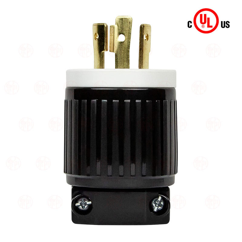 NEMA L6-15P美规工业电源插头LK-6312 15A 250V LOCKING PLUG-阿里巴巴