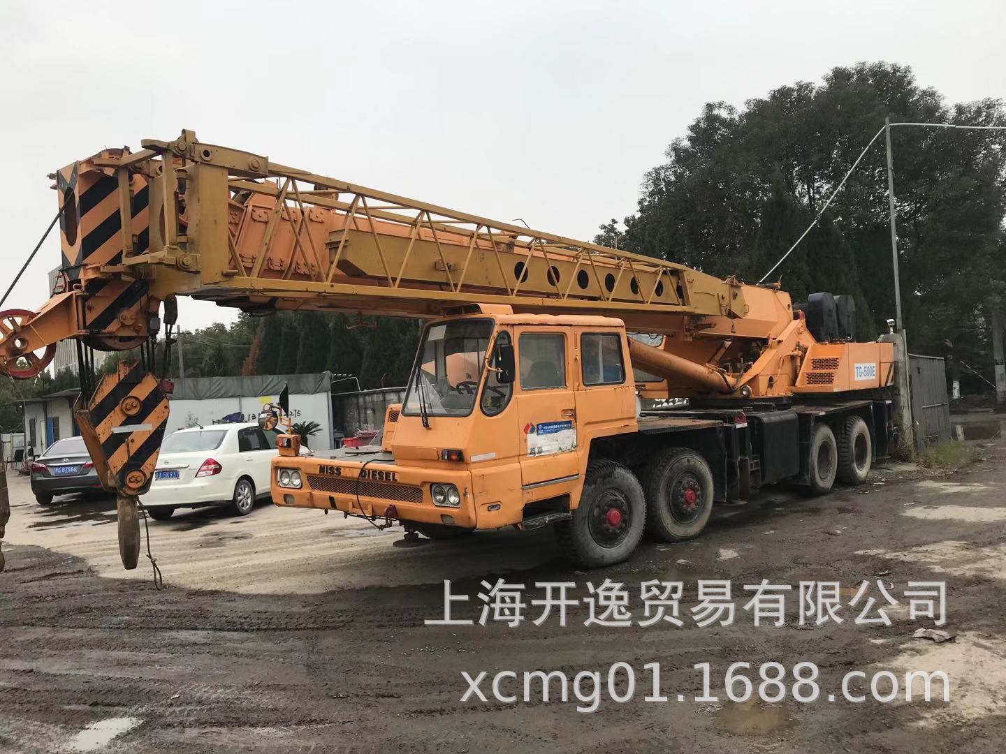 TADANO TG500E 50吨多田野汽车吊日本起重机吊车出售-阿里巴巴