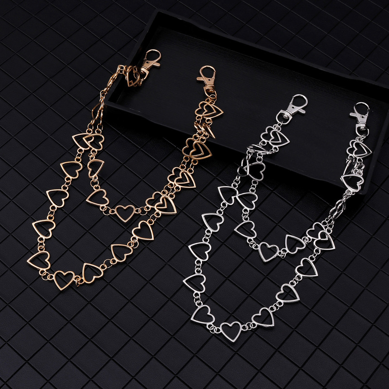 Singers Gogo dancers Hot pole dance waistband hollow out hearts punk ...