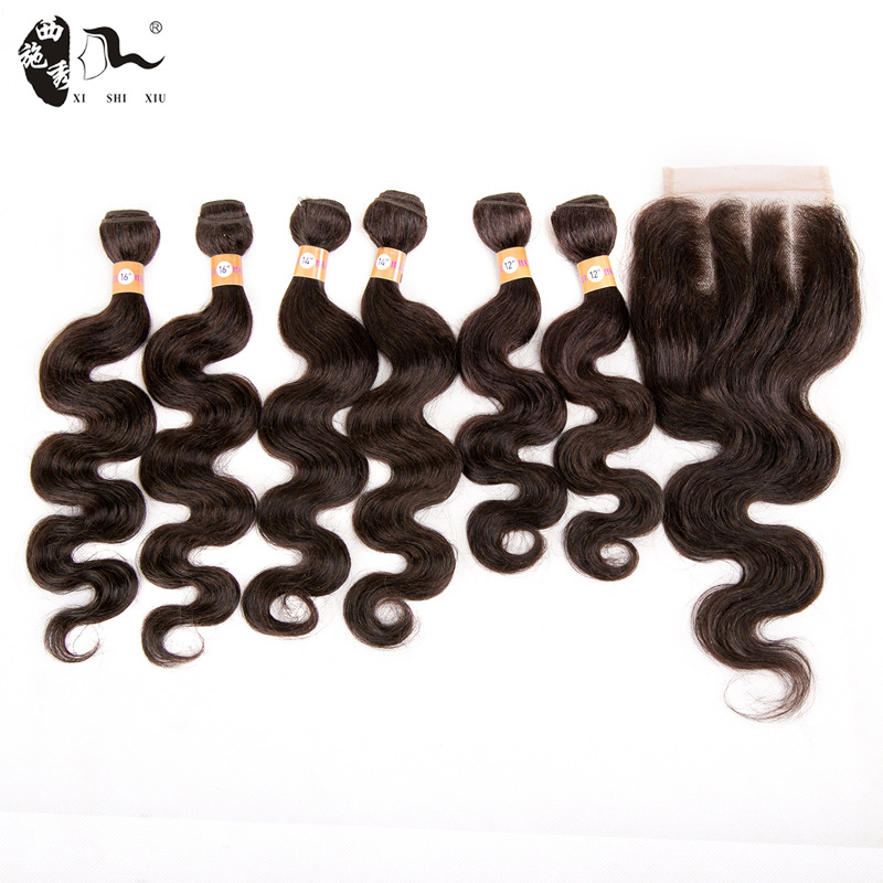 7Piece Wig Curtain In Europe, America And Africa Body Curly Human Hair ...
